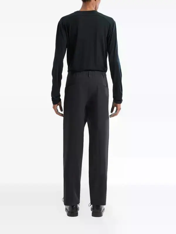 Veilance Elastic-waistband Straight-leg Trousers
