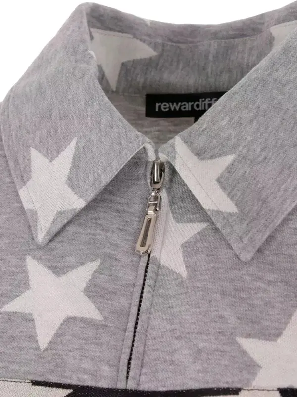 REWARD IF FOUND Star-print Polo Top