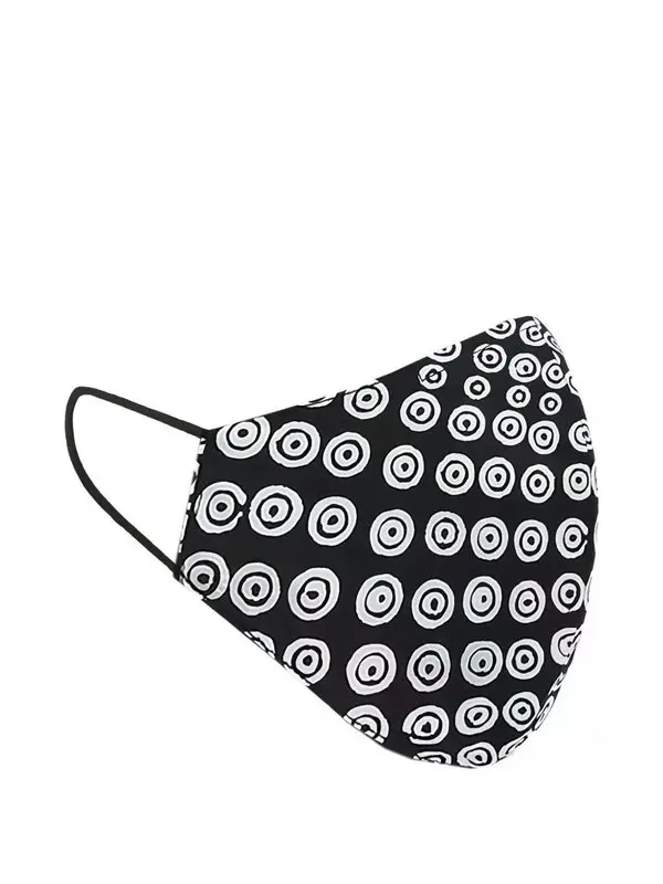 10 CORSO COMO Graphic-print Face Mask - Black
