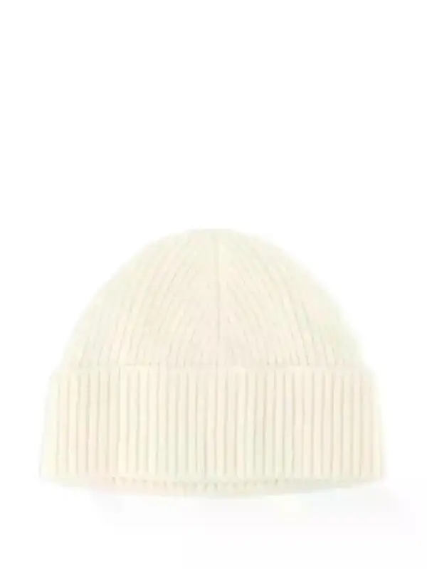 Ami De Coeur Wool Beanie - Neutrals