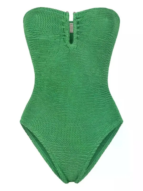 PARAMIDONNA Frida Textured Swimsuit - Green