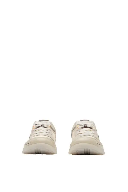 Burberry Matrix Sport Sneakers - Ceramic White
