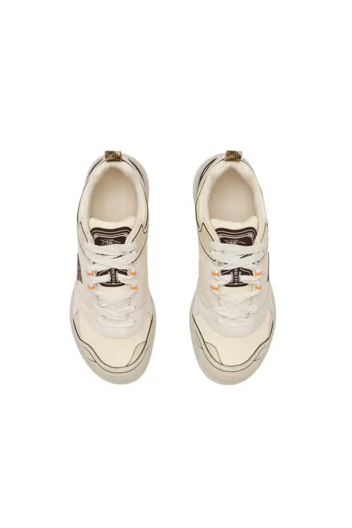 Burberry Matrix Sport Sneakers - Ceramic White