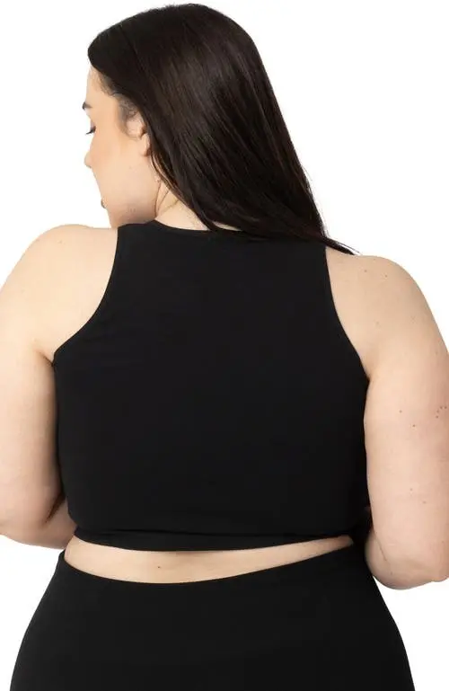 KINDRED BRAVELY Busty Sublime Maternity & Nursing Longline Bra Top - Black