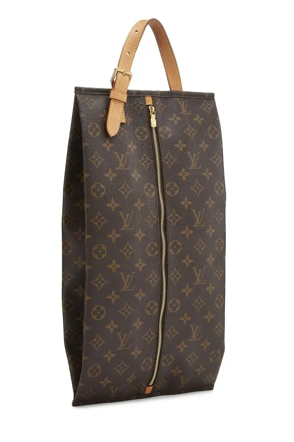 LOUIS VUITTON Monogram Shoe Pouch