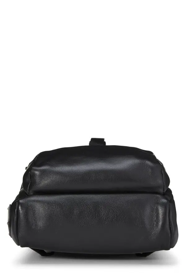 Prada Leather Sling Backpack - Black