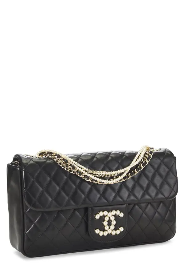 Chanel Quilted Lambskin Westminster Pearl Flap Bag