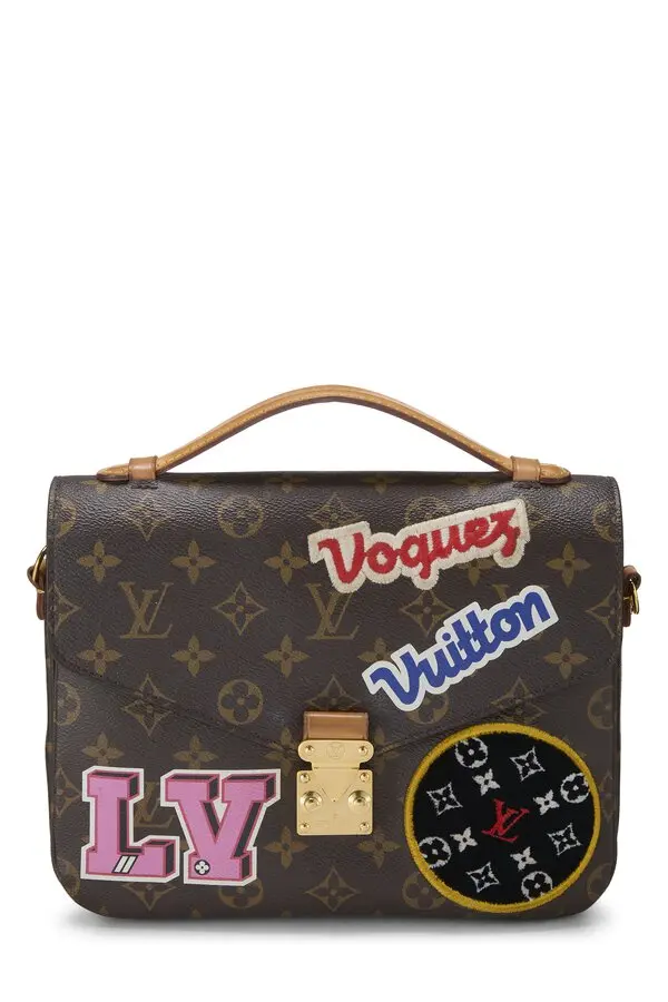 LOUIS VUITTON Monogram Canvas Patches Pochette Métis