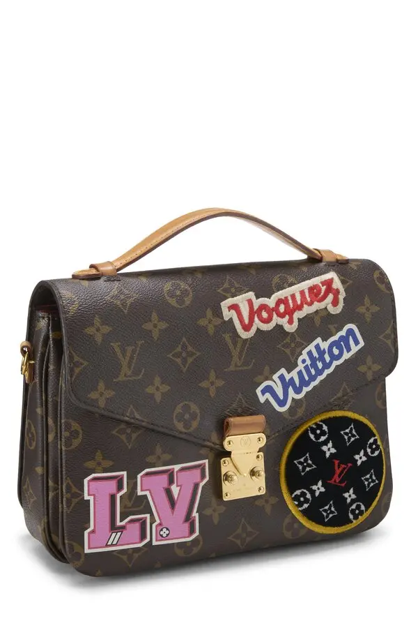 LOUIS VUITTON Monogram Canvas Patches Pochette Métis
