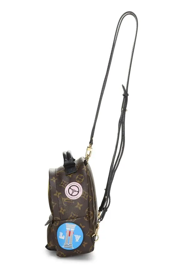 LOUIS VUITTON World Tour Palm Springs Backpack - Brown