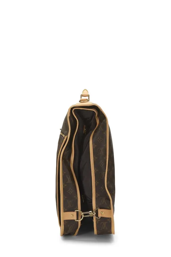LOUIS VUITTON Monogram Portable Bandouliere Garment Bag