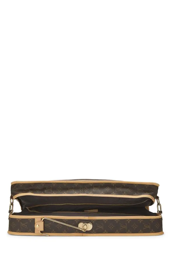 LOUIS VUITTON Monogram Portable Bandouliere Garment Bag