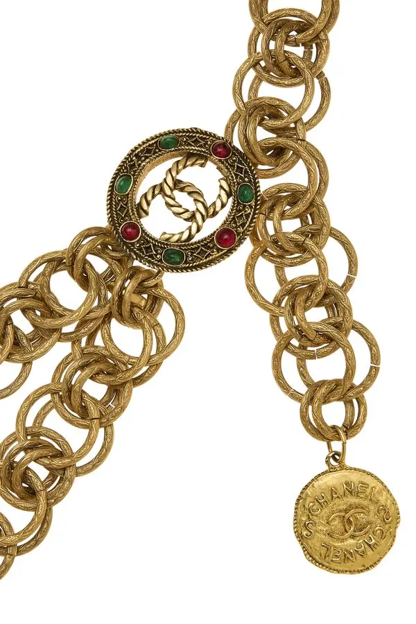 Chanel Gripoix Chain Belt