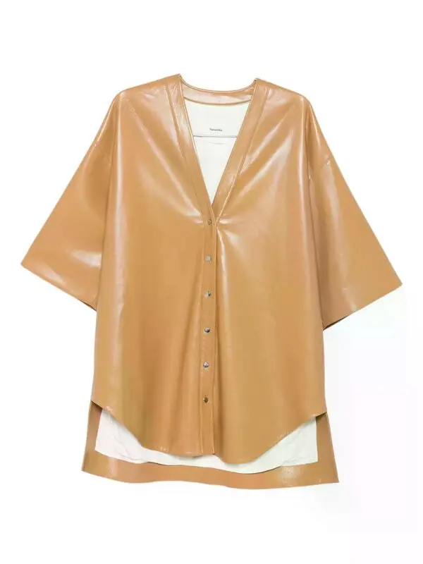 Nanushka Button-front Shirt Dress
