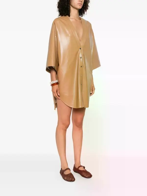 Nanushka Button-front Shirt Dress