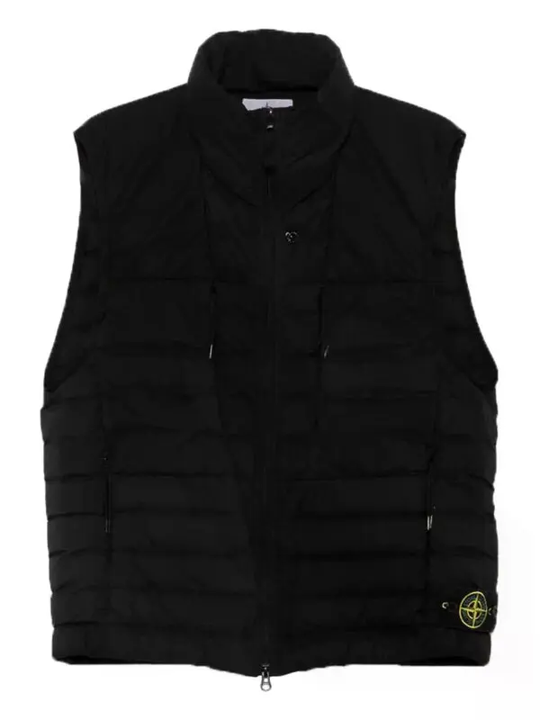 Stone Island Quilted High-neck Vest