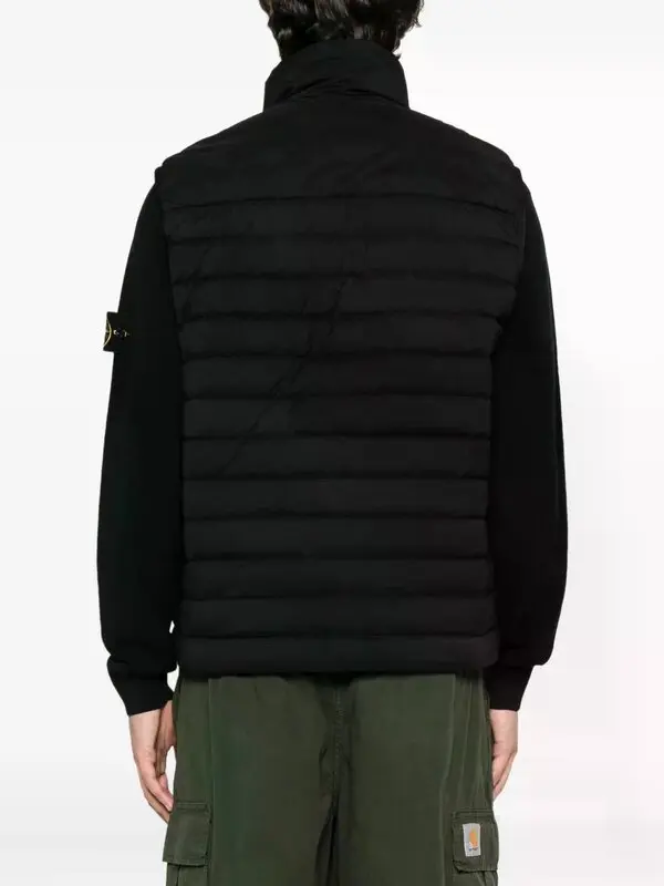 Stone Island Quilted High-neck Vest