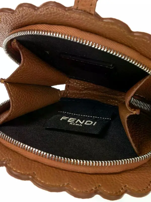 Fendi Shell-shaped Charm Keyring