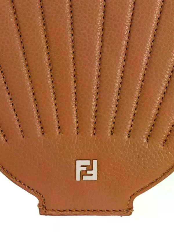Fendi Shell-shaped Charm Keyring