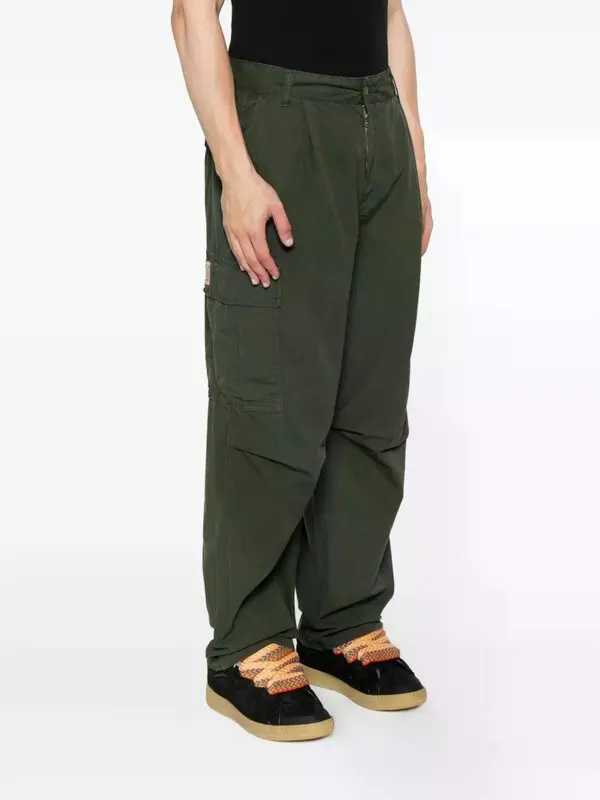 Carhartt Work In Progress Cole Cargo-pocket Trousers - Green