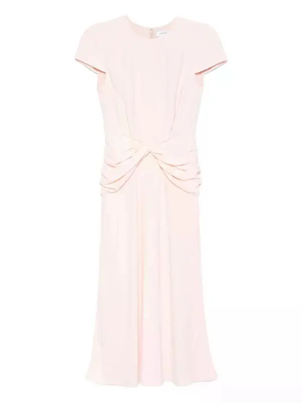 Alexander McQueen Twist-detail Midi Dress