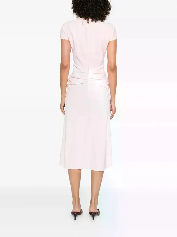 Alexander McQueen Twist-detail Midi Dress