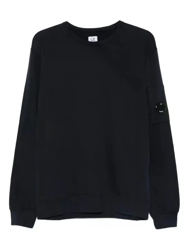 C.P. COMPANY Logo-detail Sweatshirt - Blue