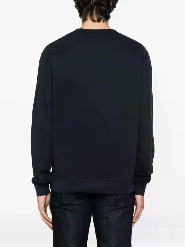 C.P. COMPANY Logo-detail Sweatshirt - Blue