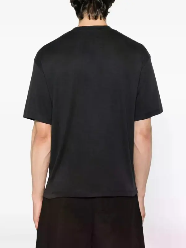 Jacquemus The Stazione Oval-patch T-shirt