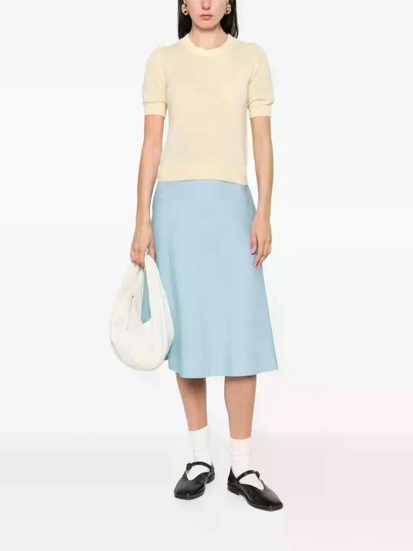 Guest In Residence Compass Cashmere T-shirt - Neutrals