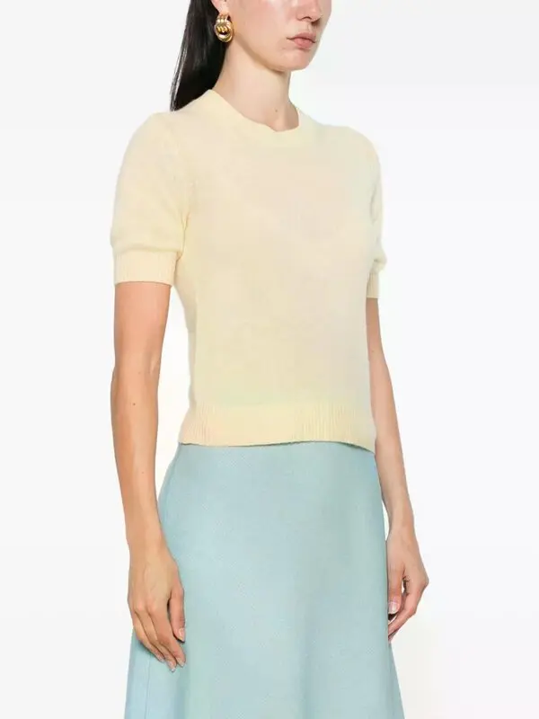 Guest In Residence Compass Cashmere T-shirt - Neutrals