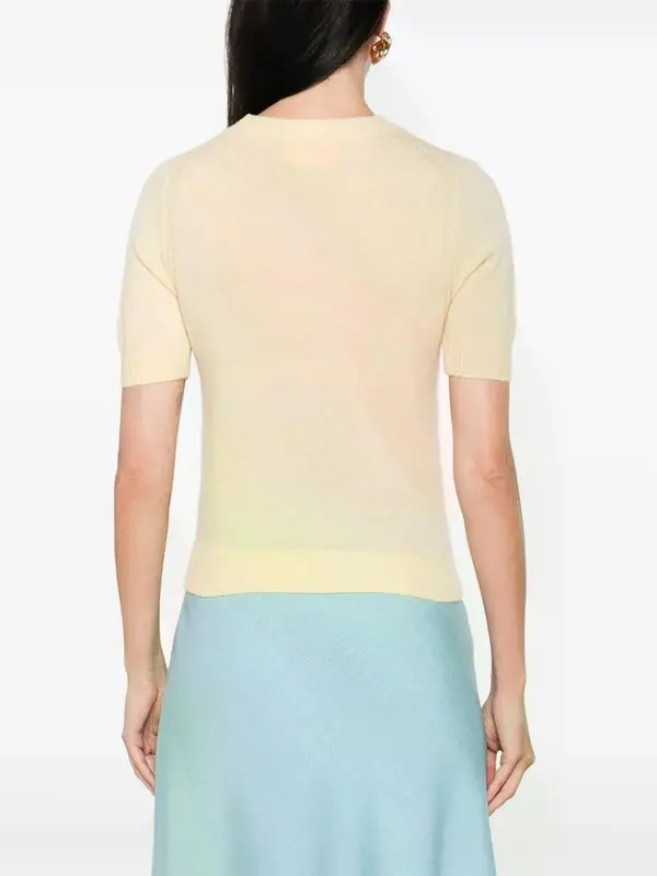 Guest In Residence Compass Cashmere T-shirt - Neutrals