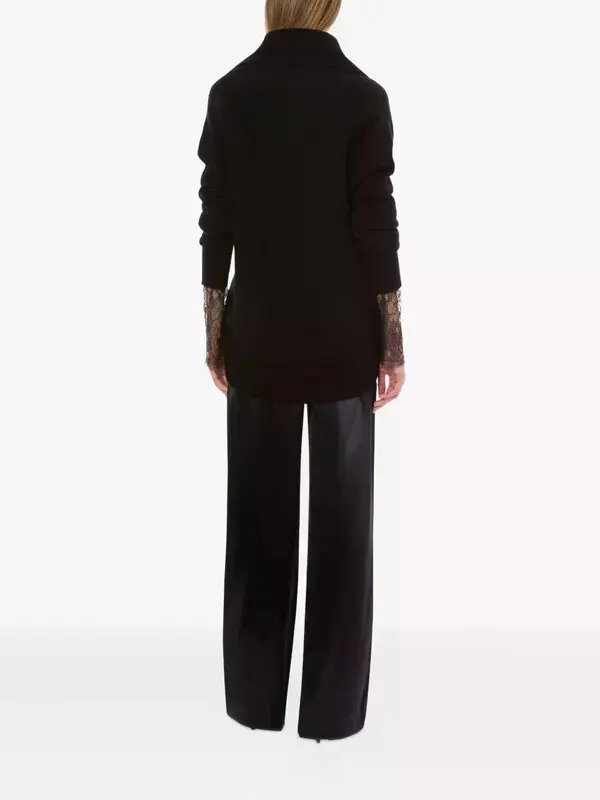 Alberta Ferretti Wool-blend Cardigan - Black