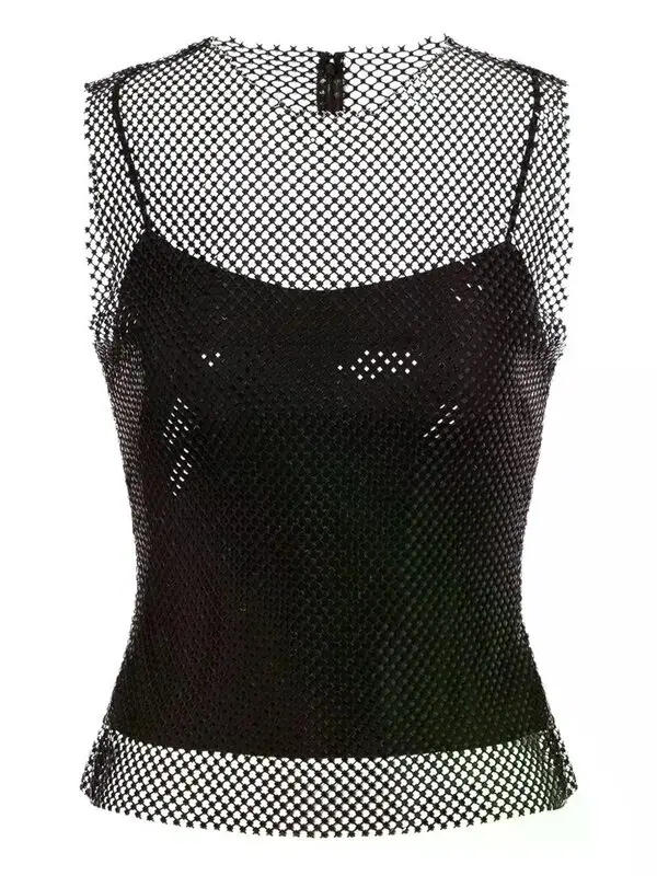 Alberta Ferretti Mesh Vest