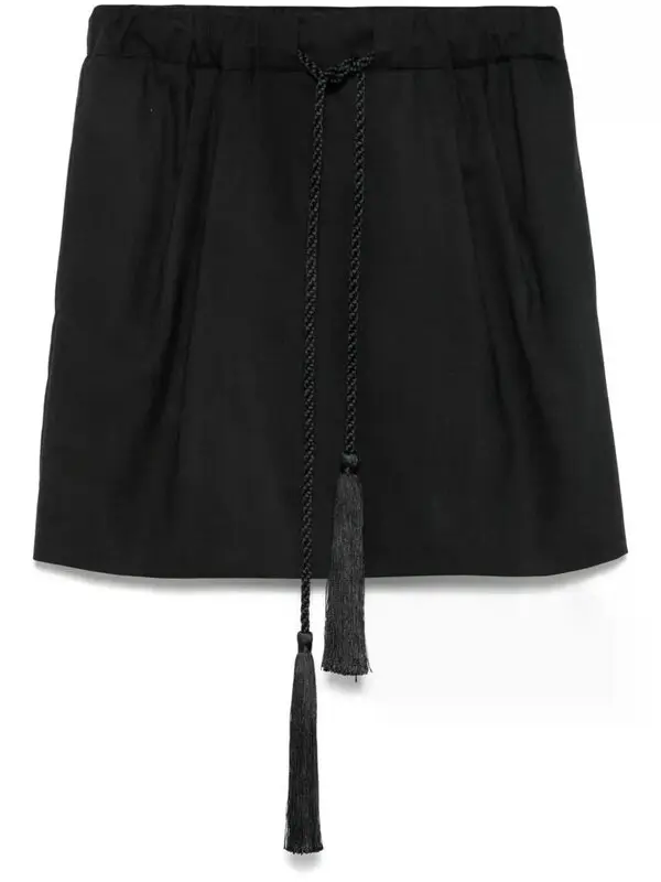 Max Mara Tabarin Mini Skirt - Black