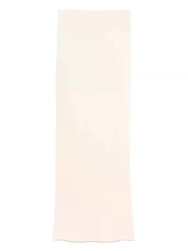 Wardrobe.NYC Cotton High-rise Skirt - Neutrals