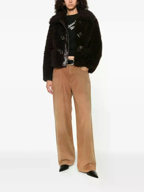 Isabel Marant Étoile Pleat Front Straight-leg Jeans