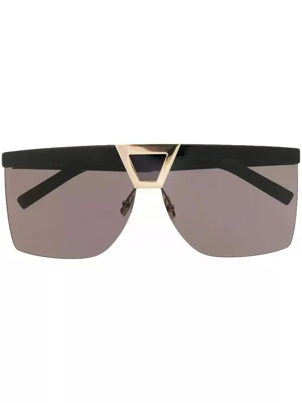 Saint Laurent Square Tinted Sunglasses - Black