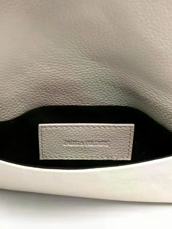 Zadig&Voltaire Rock Nano Zip-fastening Mini Bag - Neutrals
