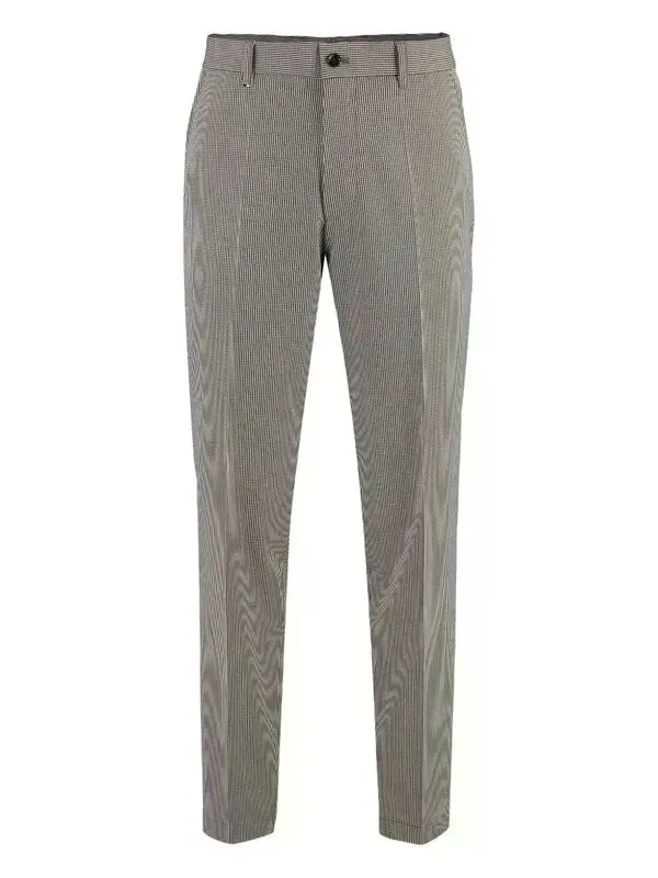 BOSS Houndstooth-pattern Trousers