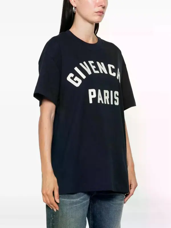 Givenchy Logo-print T-shirt - Blue