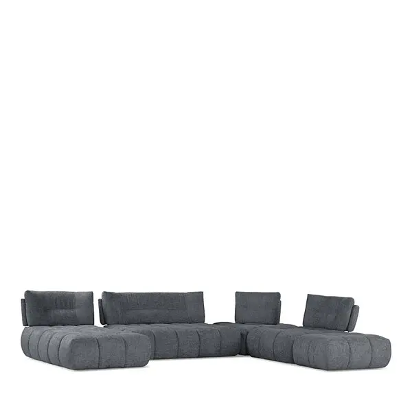 GIUSEPPE NICOLETTI Ballare 6 Piece Sectional - Baobab - Grigio