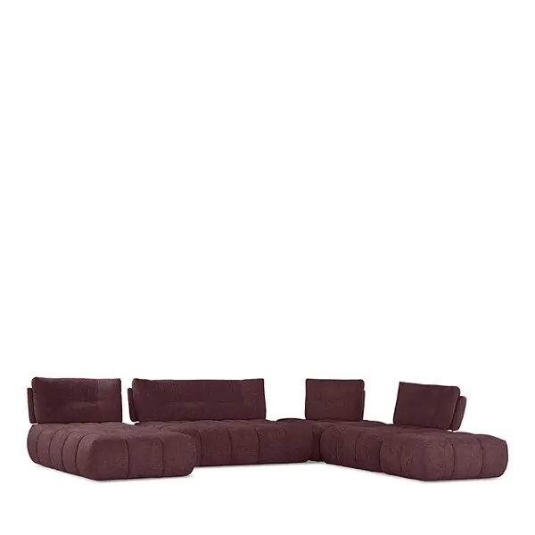 GIUSEPPE NICOLETTI Ballare 6 Piece Sectional - Baobab - Prunga