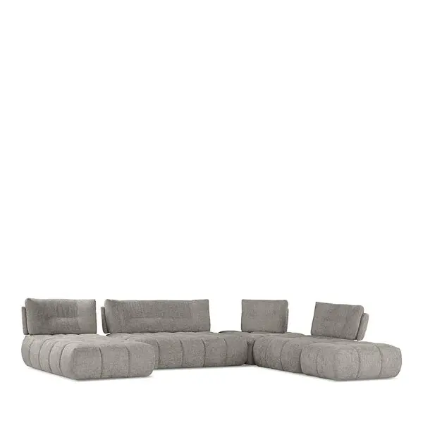 GIUSEPPE NICOLETTI Ballare 6 Piece Sectional - Baobab - Tortora