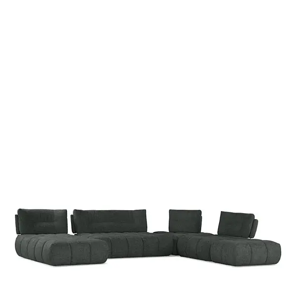 GIUSEPPE NICOLETTI Ballare 6 Piece Sectional - Baobab - Verde
