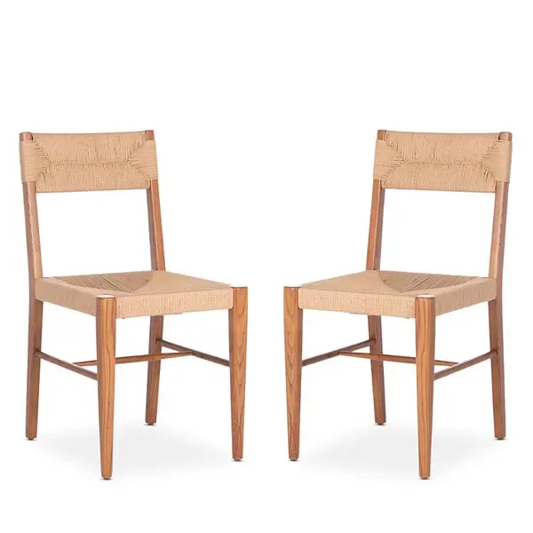 SAFAVIEH Cody Rattan Dining Chairs, Set Of 2 - Natural