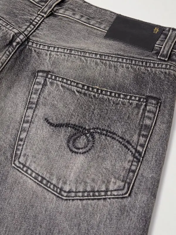 R13 Distressed Boyfriend Jeans