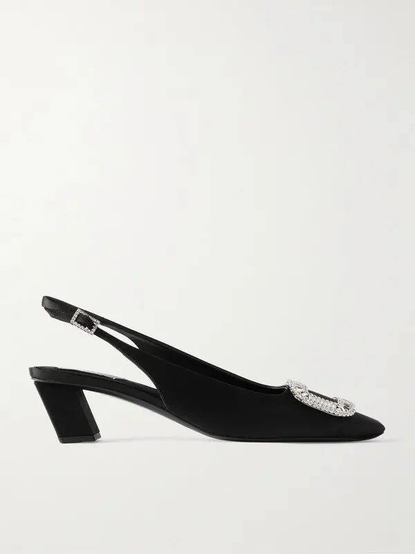 ROGER VIVIER Belle Vivier Pilgrim Slingback Pumps
