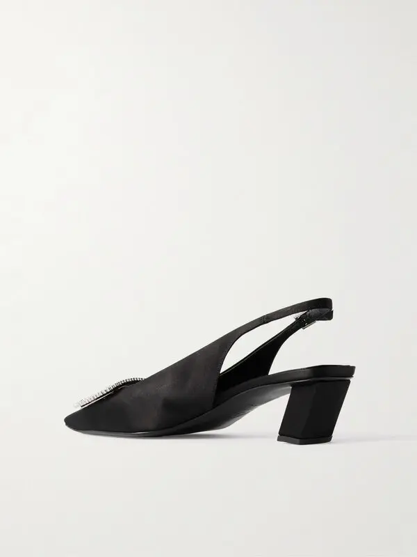 ROGER VIVIER Belle Vivier Pilgrim Slingback Pumps