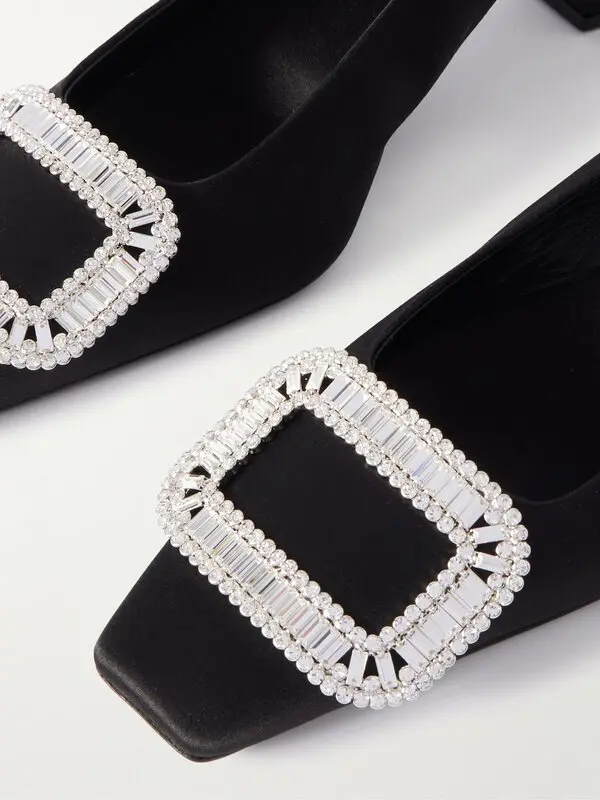 ROGER VIVIER Belle Vivier Pilgrim Slingback Pumps